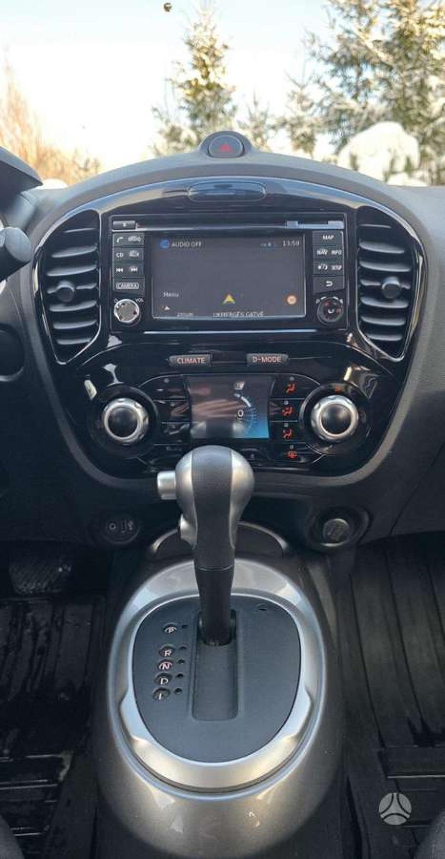Pelēks Nissan Juke 2018 Utena, ar dzinēja tilpumu 1.60 L un nobraukumu 130 tūkst. km par 8300 €, foto 17 vietnē AUTOMOTO.COM.LV