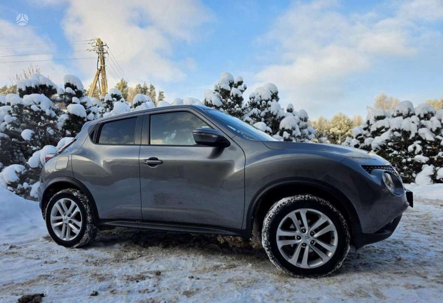 Pelēks Nissan Juke 2018 Utena, ar dzinēja tilpumu 1.60 L un nobraukumu 130 tūkst. km par 8300 €, foto 25 vietnē AUTOMOTO.COM.LV