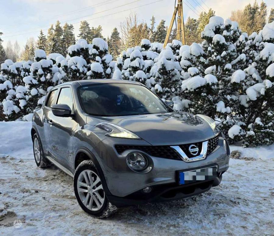Pelēks Nissan Juke 2018 Utena, ar dzinēja tilpumu 1.60 L un nobraukumu 130 tūkst. km par 8300 €, foto 26 vietnē AUTOMOTO.COM.LV