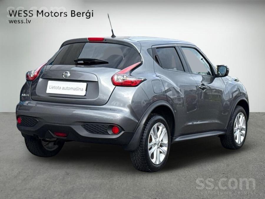Pelēks Nissan Juke 2018 Rīga, ar dzinēja tilpumu 1.60 L un nobraukumu 56 tūkst. km par 7990 €, foto 3 vietnē AUTOMOTO.COM.LV