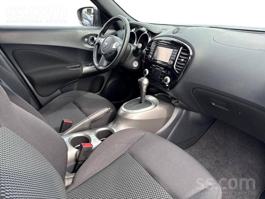 Pelēks Nissan Juke 2018 Rīga, ar dzinēja tilpumu 1.60 L un nobraukumu 56 tūkst. km par 7990 €, foto 7 vietnē AUTOMOTO.COM.LV