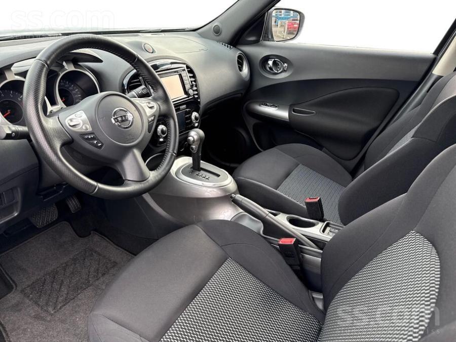 Pelēks Nissan Juke 2018 Rīga, ar dzinēja tilpumu 1.60 L un nobraukumu 56 tūkst. km par 7990 €, foto 12 vietnē AUTOMOTO.COM.LV