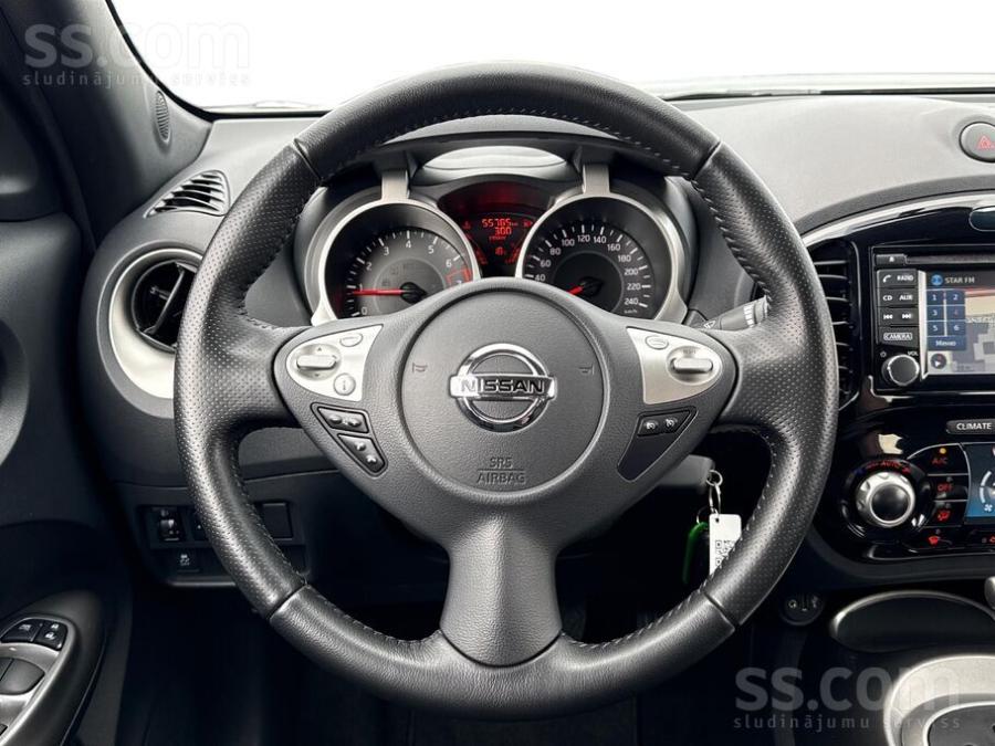 Pelēks Nissan Juke 2018 Rīga, ar dzinēja tilpumu 1.60 L un nobraukumu 56 tūkst. km par 7990 €, foto 13 vietnē AUTOMOTO.COM.LV
