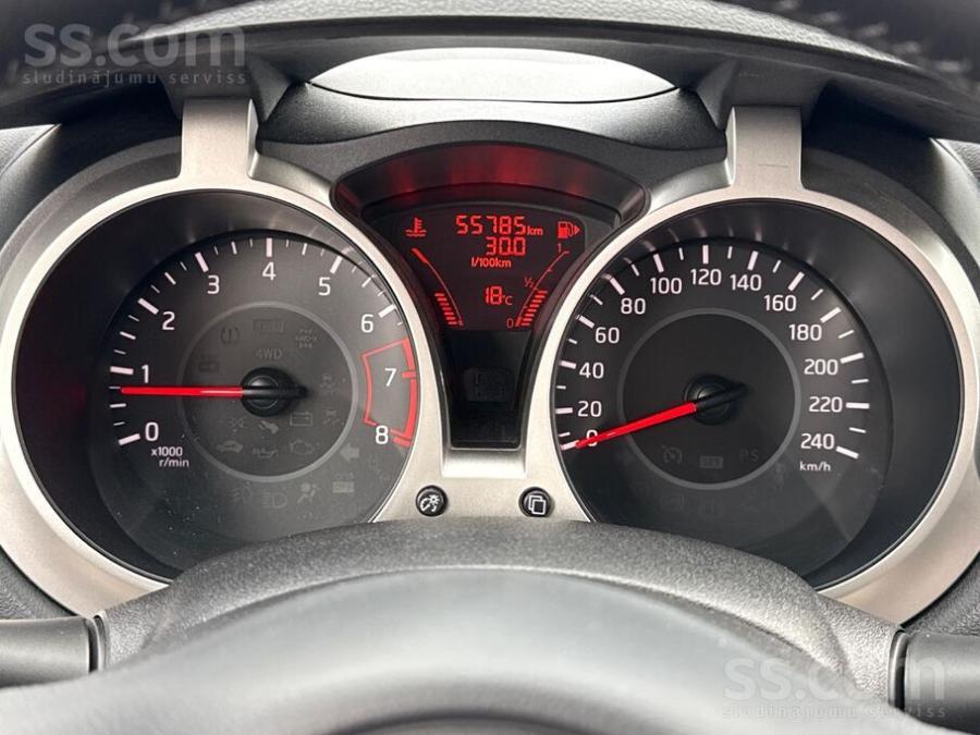 Pelēks Nissan Juke 2018 Rīga, ar dzinēja tilpumu 1.60 L un nobraukumu 56 tūkst. km par 7990 €, foto 14 vietnē AUTOMOTO.COM.LV