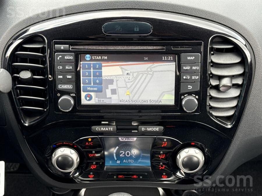 Pelēks Nissan Juke 2018 Rīga, ar dzinēja tilpumu 1.60 L un nobraukumu 56 tūkst. km par 7990 €, foto 15 vietnē AUTOMOTO.COM.LV