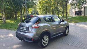 Grey Nissan Juke 2018 in Plunge, with an engine capacity of 1.46 L and mileage of 156 thousand km for 7400 €, photo 7 on AUTOMOTO.COM.LV