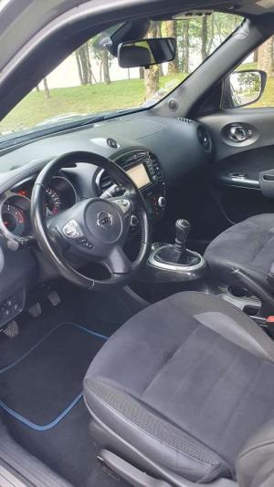 Grey Nissan Juke 2018 in Plunge, with an engine capacity of 1.46 L and mileage of 156 thousand km for 7400 €, photo 11 on AUTOMOTO.COM.LV