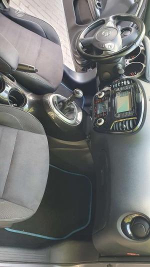Grey Nissan Juke 2018 in Plunge, with an engine capacity of 1.46 L and mileage of 156 thousand km for 7400 €, photo 16 on AUTOMOTO.COM.LV
