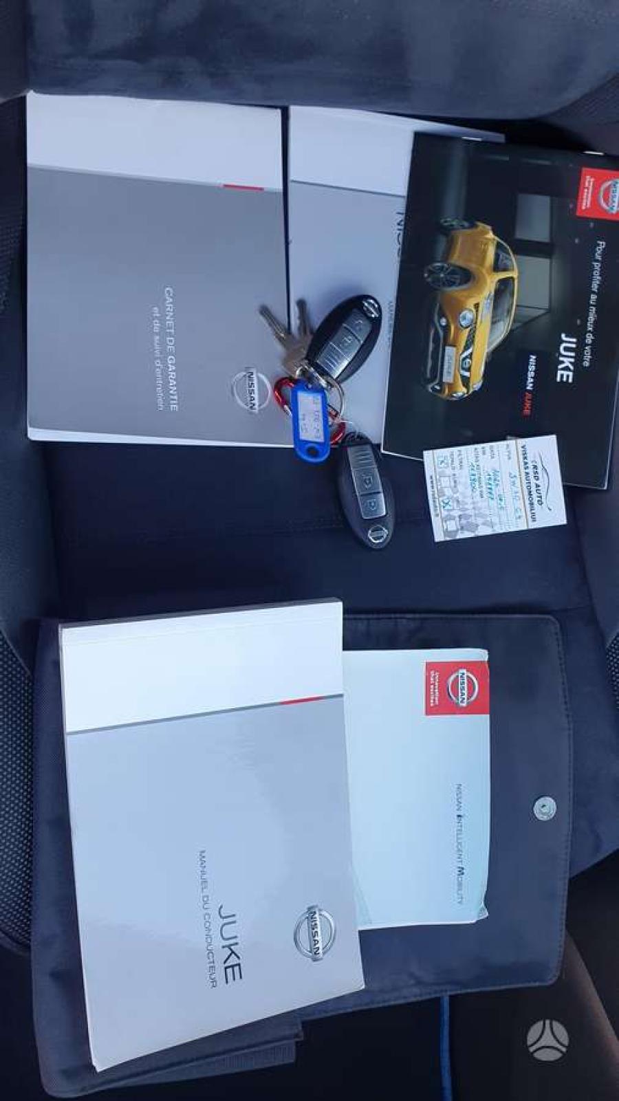 Grey Nissan Juke 2018 in Plunge, with an engine capacity of 1.46 L and mileage of 156 thousand km for 7400 €, photo 18 on AUTOMOTO.COM.LV