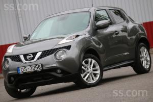 Grey Nissan Juke 2018 in Riga, with an engine capacity of 1.50 L and mileage of 117 thousand km for 7990 €, photo  on AUTOMOTO.COM.LV