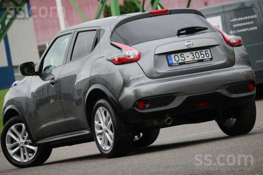 Pelēks Nissan Juke 2018 Rīga, ar dzinēja tilpumu 1.50 L un nobraukumu 117 tūkst. km par 7990 €, foto 5 vietnē AUTOMOTO.COM.LV