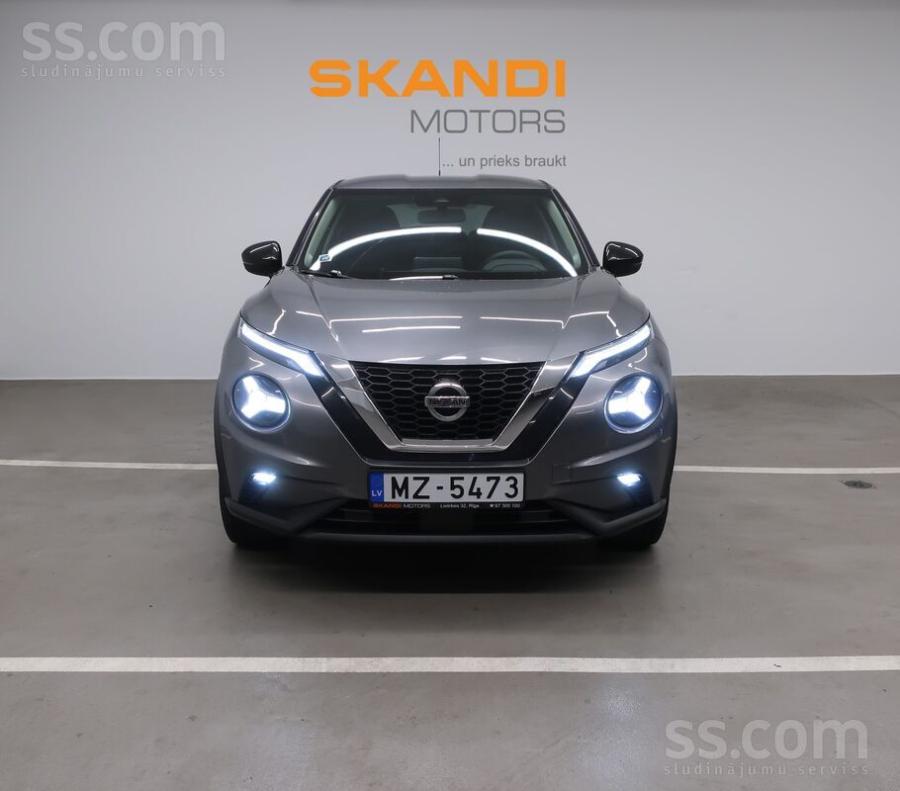 Grey Nissan Juke 2021 in Riga, with an engine capacity of 1.00 L and mileage of 61 thousand km for 6900 €, photo 2 on AUTOMOTO.COM.LV