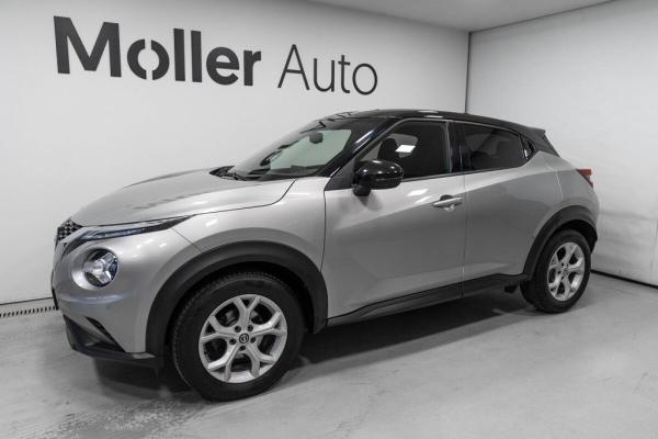 Grey Nissan Juke 2021 in Vilnius, with an engine capacity of 1.00 L and mileage of 60 thousand km for 15500 €, photo 2 on AUTOMOTO.COM.LV