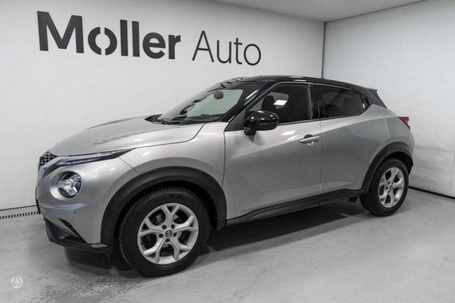Pelēks Nissan Juke 2021 Viļņa, ar dzinēja tilpumu 1.00 L un nobraukumu 60 tūkst. km par 15500 €, foto 3 vietnē AUTOMOTO.COM.LV