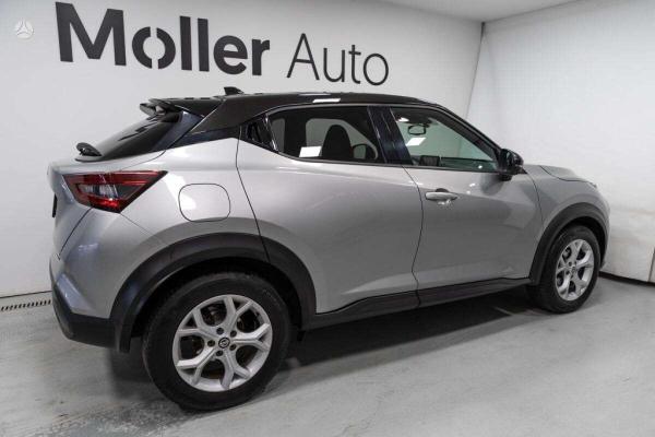 Pelēks Nissan Juke 2021 Viļņa, ar dzinēja tilpumu 1.00 L un nobraukumu 60 tūkst. km par 15500 €, foto 4 vietnē AUTOMOTO.COM.LV