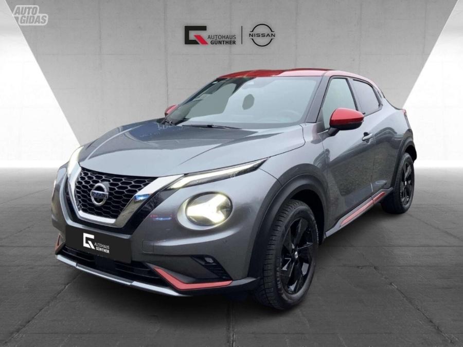 Grey Nissan Juke 2022 in Kaunas, with an engine capacity of 1.00 L and mileage of 36 thousand km for 21875 €, photo 1 on AUTOMOTO.COM.LV