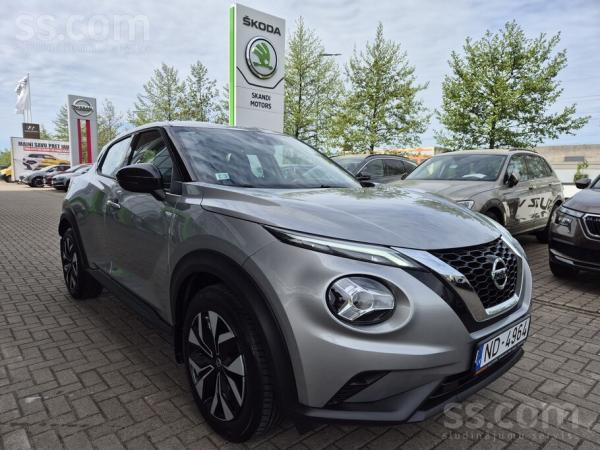 Grey Nissan Juke 2022 in Liepaja, with an engine capacity of 1.00 L and mileage of 40 thousand km for 15500 €, photo 1 on AUTOMOTO.COM.LV