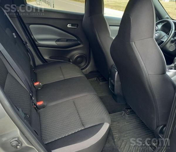 Grey Nissan Juke 2022 in Riga, with an engine capacity of 1.00 L and mileage of 35 thousand km for 16500 €, photo 6 on AUTOMOTO.COM.LV