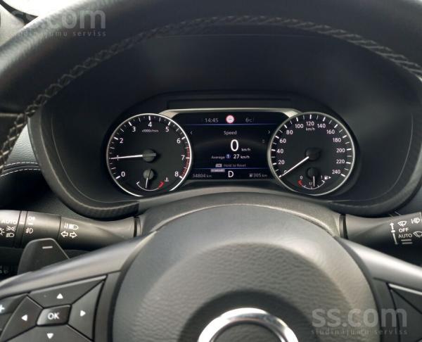 Grey Nissan Juke 2022 in Riga, with an engine capacity of 1.00 L and mileage of 35 thousand km for 16500 €, photo 7 on AUTOMOTO.COM.LV