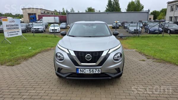 Pelēks Nissan Juke 2022 Limbaži, ar dzinēja tilpumu 1.00 L un nobraukumu 100 tūkst. km par 13350 €, foto 2 vietnē AUTOMOTO.COM.LV
