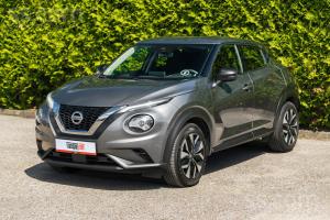 Grey Nissan Juke 2022 in Riga, with an engine capacity of 1.00 L and mileage of 84 thousand km for 13650 €, photo  on AUTOMOTO.COM.LV