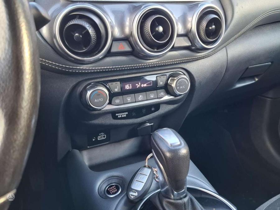 Grey Nissan Juke 2022 in Utena, with an engine capacity of 1.00 L and mileage of 109 thousand km for 13400 €, photo 12 on AUTOMOTO.COM.LV