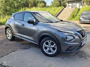 Grey Nissan Juke 2022 in Utena, with an engine capacity of 1.00 L and mileage of 109 thousand km for 13400 €, photo 15 on AUTOMOTO.COM.LV