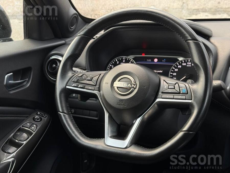 Grey Nissan Juke 2023 in Riga, with an engine capacity of 1.00 L and mileage of 19 thousand km for 19000 €, photo 15 on AUTOMOTO.COM.LV