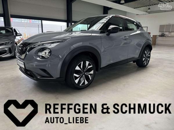 Pelēks Nissan Juke 2023 Kauņa, ar dzinēja tilpumu 1.00 L un nobraukumu 27 tūkst. km par 22724 €, foto 1 vietnē AUTOMOTO.COM.LV