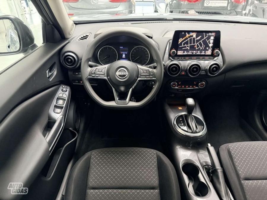 Grey Nissan Juke 2023 in Kaunas, with an engine capacity of 1.00 L and mileage of 27 thousand km for 22724 €, photo 5 on AUTOMOTO.COM.LV