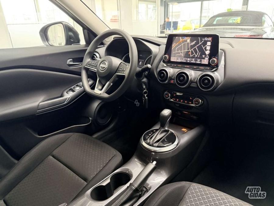 Grey Nissan Juke 2023 in Kaunas, with an engine capacity of 1.00 L and mileage of 27 thousand km for 22724 €, photo 9 on AUTOMOTO.COM.LV