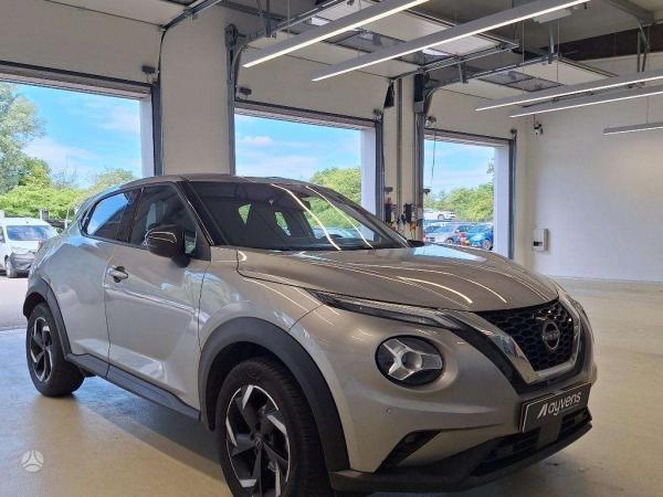Grey Nissan Juke 2023 in Vilnius, with an engine capacity of 1.00 L and mileage of 57 thousand km for 17775 €, photo 2 on AUTOMOTO.COM.LV