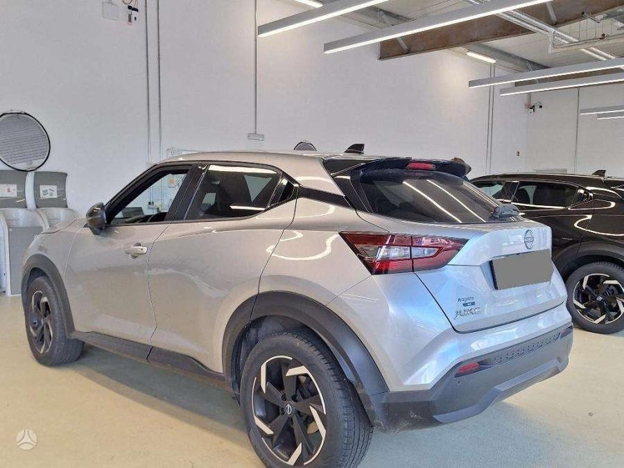 Grey Nissan Juke 2023 in Vilnius, with an engine capacity of 1.00 L and mileage of 57 thousand km for 17775 €, photo 7 on AUTOMOTO.COM.LV