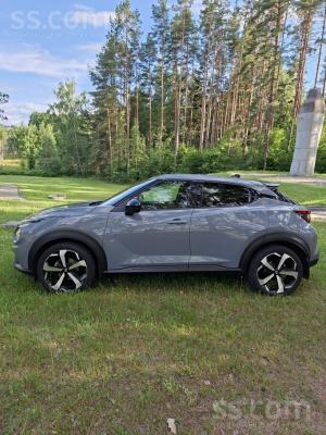 Grey Nissan Juke 2023 in Cesis, with an engine capacity of 1.00 L and mileage of 35 thousand km for 18500 €, photo  on AUTOMOTO.COM.LV
