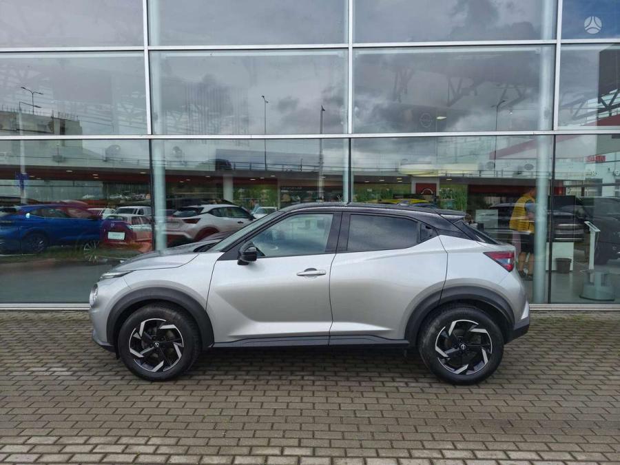 Pelēks Nissan Juke 2023 Viļņa, ar dzinēja tilpumu 1.00 L un nobraukumu 25 tūkst. km par 16500 €, foto 3 vietnē AUTOMOTO.COM.LV