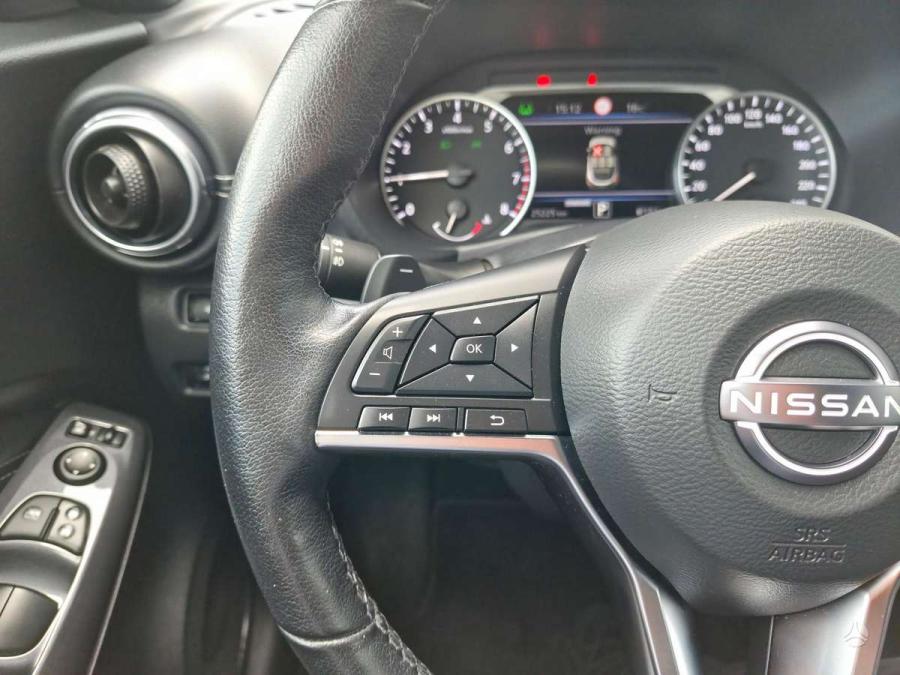 Pelēks Nissan Juke 2023 Viļņa, ar dzinēja tilpumu 1.00 L un nobraukumu 25 tūkst. km par 16500 €, foto 15 vietnē AUTOMOTO.COM.LV