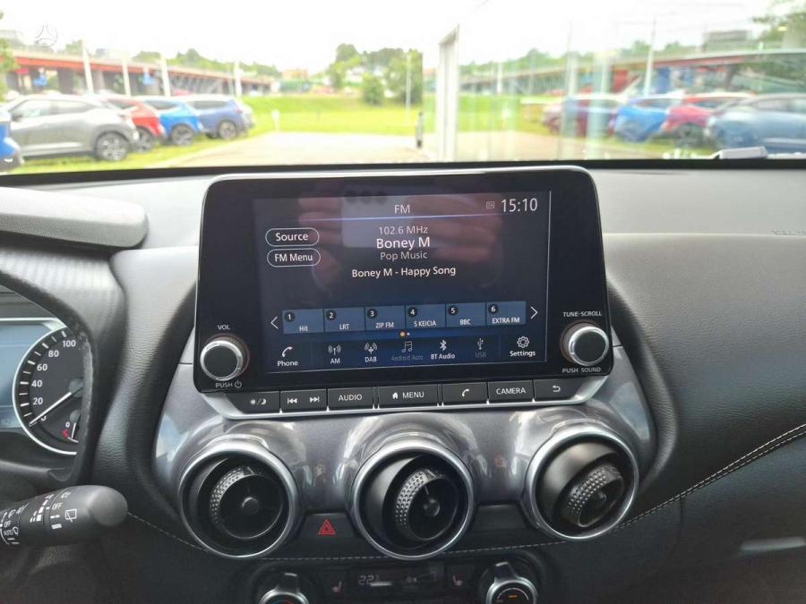 Pelēks Nissan Juke 2023 Viļņa, ar dzinēja tilpumu 1.00 L un nobraukumu 25 tūkst. km par 16500 €, foto 19 vietnē AUTOMOTO.COM.LV