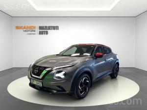 Pelēks Nissan Juke 2023 Rīga, ar dzinēja tilpumu 1.00 L un nobraukumu 36 tūkst. km par 17990 €, foto  vietnē AUTOMOTO.COM.LV