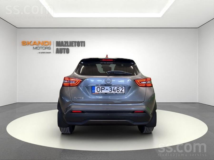 Pelēks Nissan Juke 2023 Rīga, ar dzinēja tilpumu 1.00 L un nobraukumu 36 tūkst. km par 17990 €, foto 6 vietnē AUTOMOTO.COM.LV