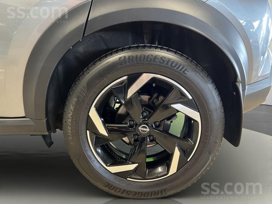 Pelēks Nissan Juke 2023 Rīga, ar dzinēja tilpumu 1.00 L un nobraukumu 36 tūkst. km par 17990 €, foto 18 vietnē AUTOMOTO.COM.LV