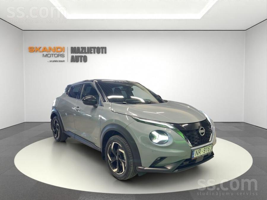 Grey Nissan Juke 2023 in Riga, with an engine capacity of 1.60 L and mileage of 16 thousand km for 19490 €, photo 9 on AUTOMOTO.COM.LV