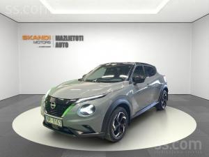 Grey Nissan Juke 2023 in Riga, with an engine capacity of 1.60 L and mileage of 16 thousand km for 19490 €, photo  on AUTOMOTO.COM.LV