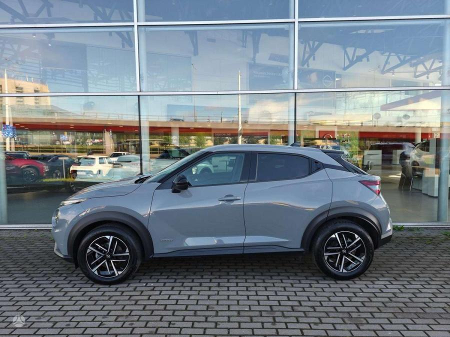 Pelēks Nissan Juke 2024 Viļņa, ar dzinēja tilpumu 1.60 L un nobraukumu 19 tūkst. km par 22500 €, foto 3 vietnē AUTOMOTO.COM.LV