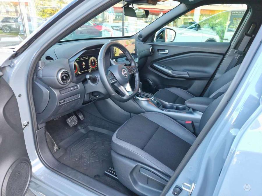 Pelēks Nissan Juke 2024 Viļņa, ar dzinēja tilpumu 1.60 L un nobraukumu 19 tūkst. km par 22500 €, foto 9 vietnē AUTOMOTO.COM.LV
