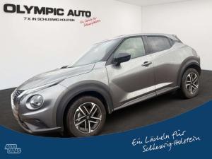 Grey Nissan Juke 2025 in Kaunas, with an engine capacity of 1.00 L and mileage of 21 thousand km for 24830 €, photo  on AUTOMOTO.COM.LV