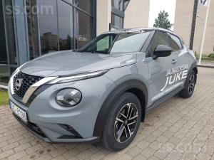 Grey Nissan Juke 2025 in Daugavpils, with an engine capacity of 1.00 L and mileage of 3 thousand km for 23990 €, photo  on AUTOMOTO.COM.LV