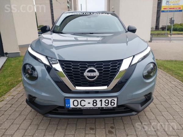 Grey Nissan Juke 2025 in Daugavpils, with an engine capacity of 1.00 L and mileage of 3 thousand km for 23990 €, photo 2 on AUTOMOTO.COM.LV