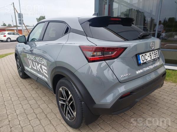 Grey Nissan Juke 2025 in Daugavpils, with an engine capacity of 1.00 L and mileage of 3 thousand km for 23990 €, photo 6 on AUTOMOTO.COM.LV