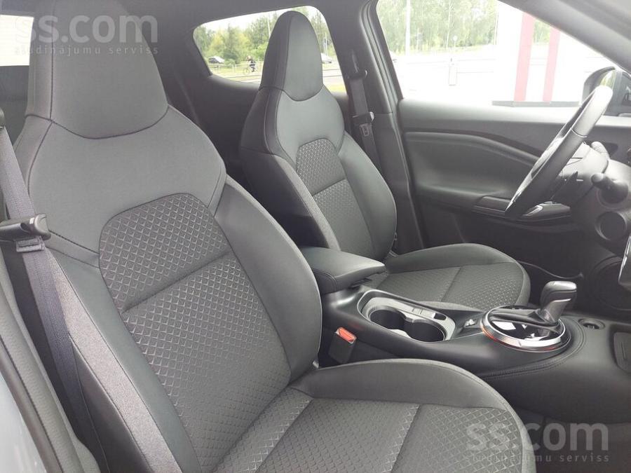 Grey Nissan Juke 2025 in Daugavpils, with an engine capacity of 1.00 L and mileage of 3 thousand km for 23990 €, photo 9 on AUTOMOTO.COM.LV