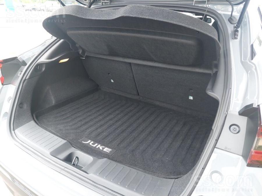 Grey Nissan Juke 2025 in Daugavpils, with an engine capacity of 1.00 L and mileage of 3 thousand km for 23990 €, photo 11 on AUTOMOTO.COM.LV